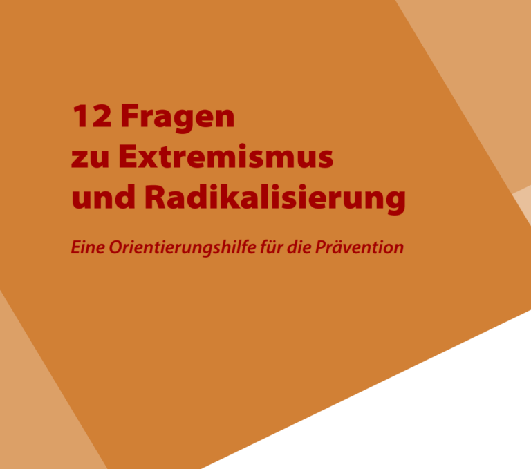 Broschüre 12 Fragen zu Extremismus und Radikalisierung ...